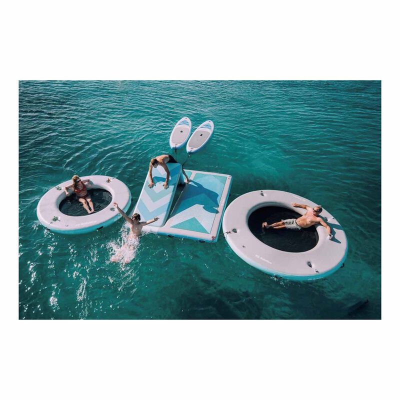 SOLSTICE 8' Circular Inflatable Mesh Dock | West Marine
