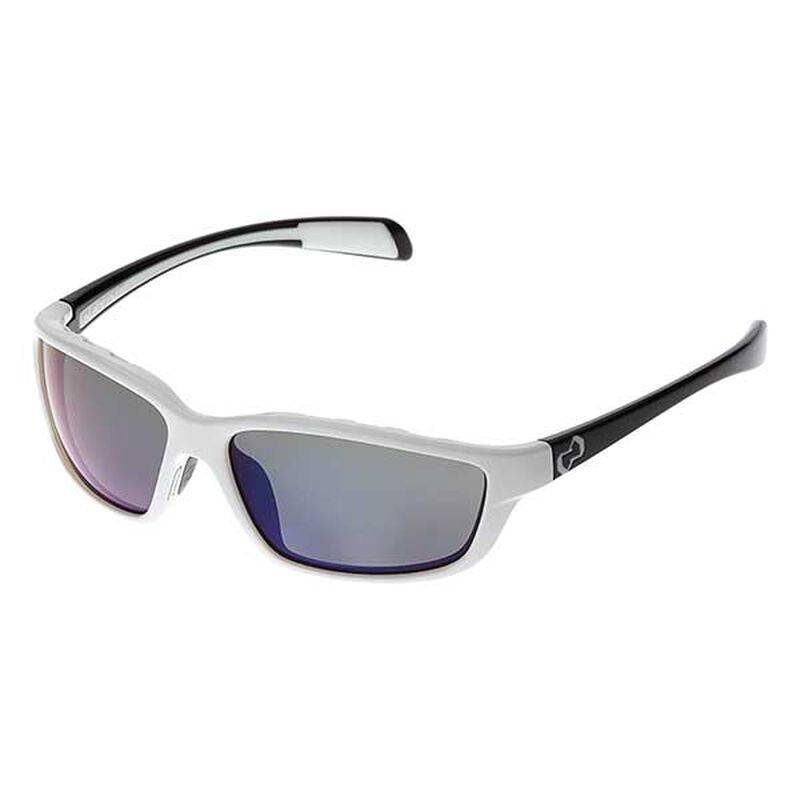 NATIVE EYEWEAR Kodiak Sunglasses, Snow Iron Frames with Blue Polarized ...