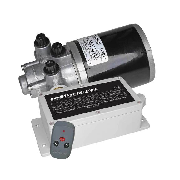 INTELLISTEER Wireless Steering System with Gear Pump, Hose, Fitting Kit ...