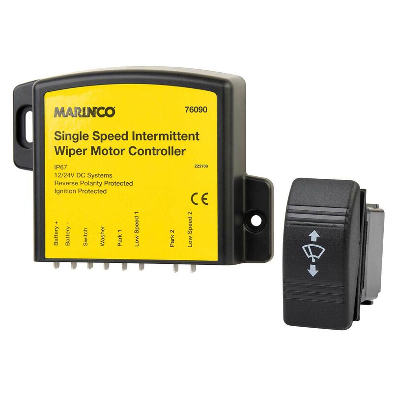 MARINCO Single Speed Wiper Motor Controller | West Marine