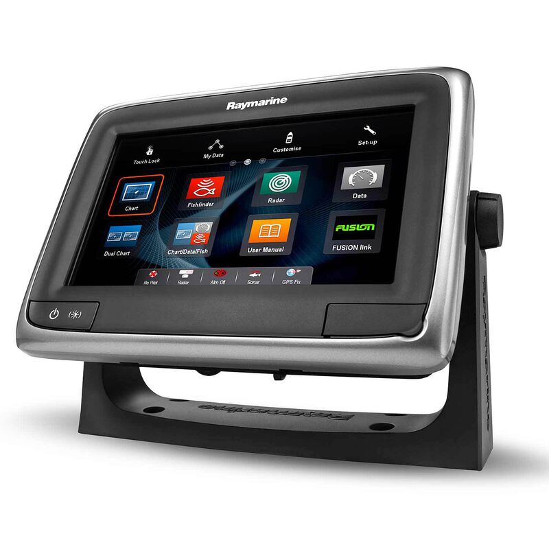 RAYMARINE a77 Multi-Function Touchscreen Display with Built-in 600-Watt ...
