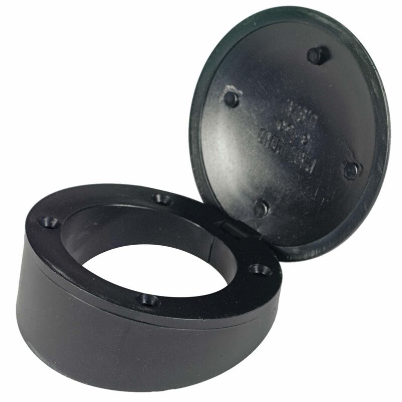 MARINE EAST Plastic Scupper Black | West Marine