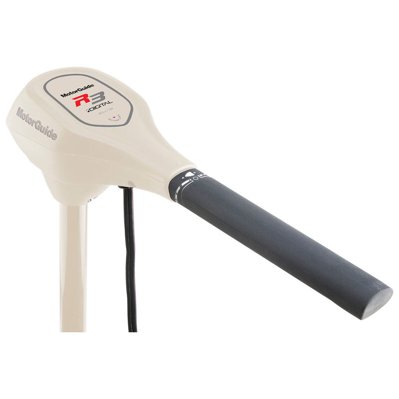 MOTORGUIDE R3 Saltwater Transom Mount Trolling Motor, 18" Shaft, 45 lb. Thrust | West Marine