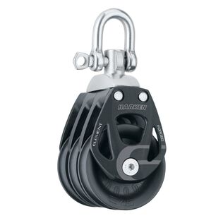 HARKEN 45 mm Element Fiddle Block with Swivel/Locking Shackle | West Marine