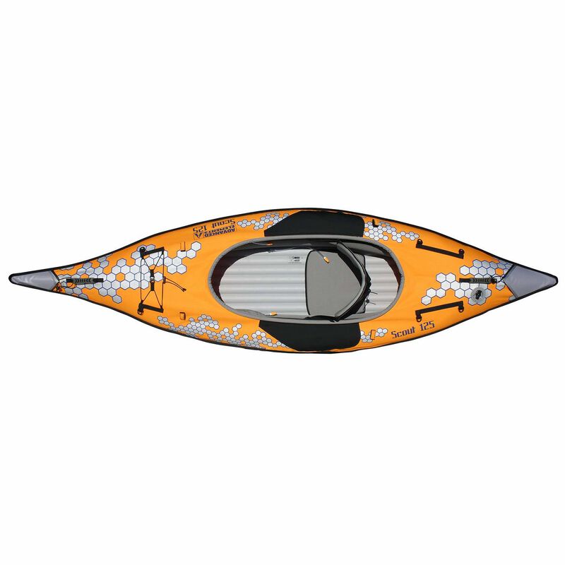 ADVANCED ELEMENTS 10'5" Scout Inflatable 1-Person Kayak with Pump ...