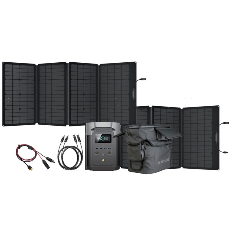 ECOFLOW DELTA 2 Solar Plus Bundle | West Marine