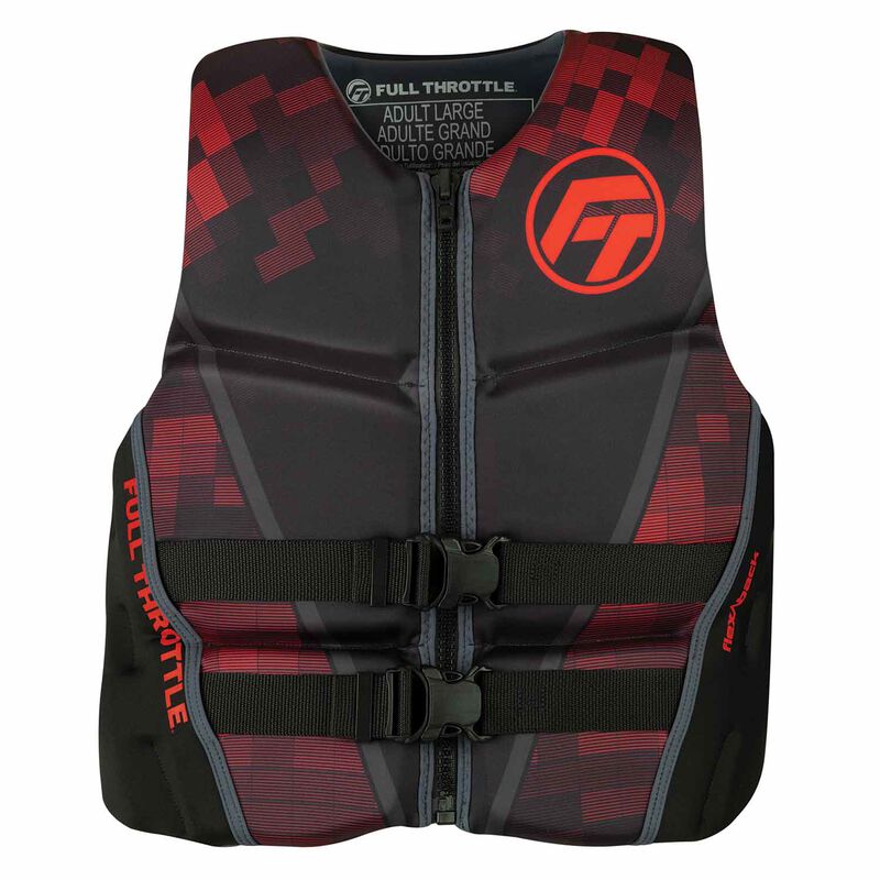 FULL THROTTLE Neo Rapid Dry Flex-Back Life Vest, Men's | West Marine