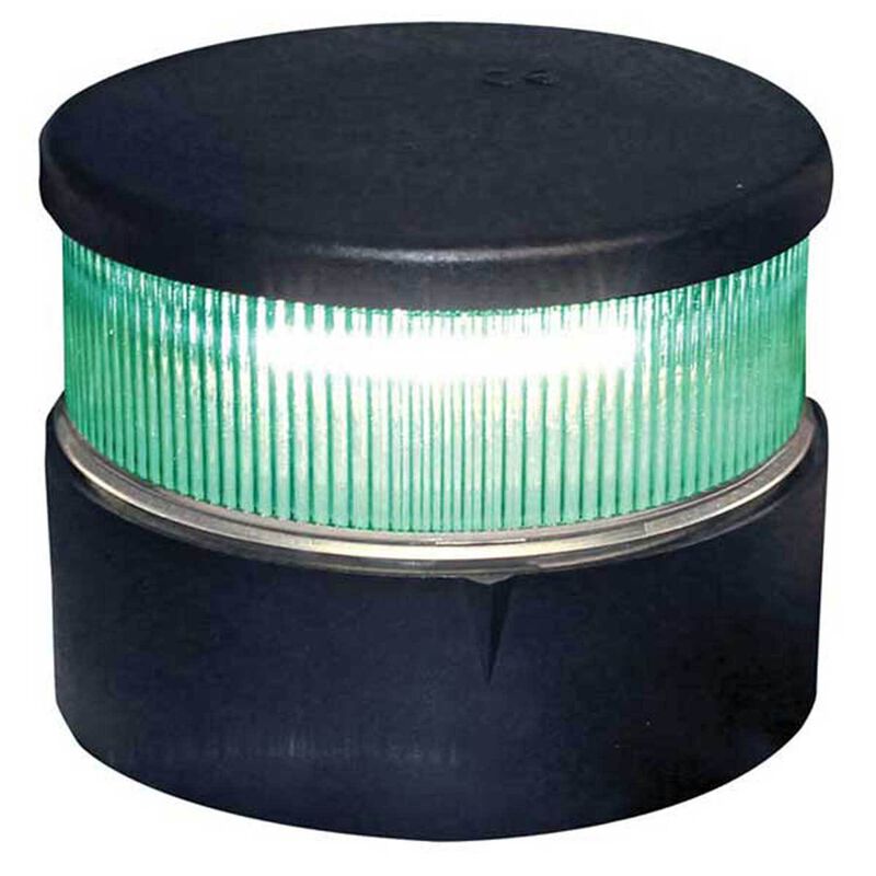 AQUA SIGNAL Series 34 Mast Mount LED All-Round Green Navigation Light ...