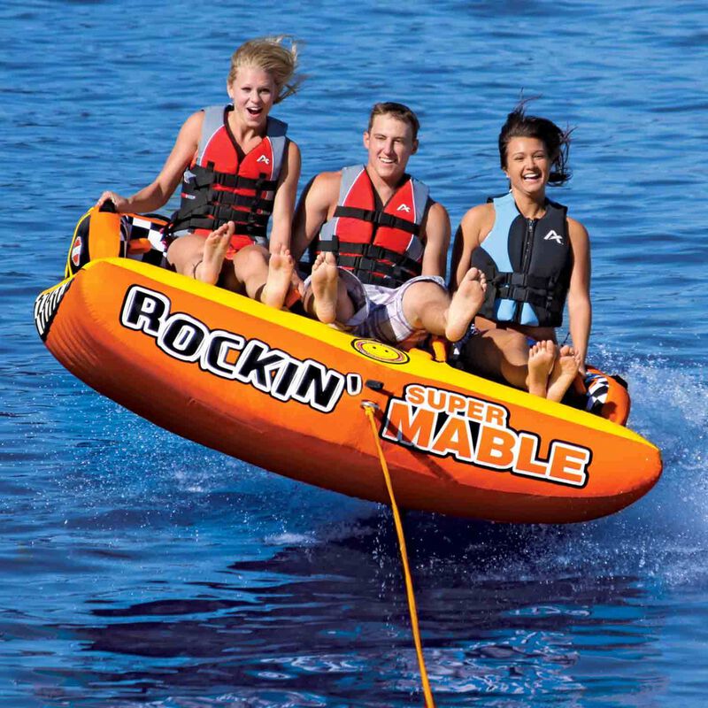 Rockin Super Mable 3-Person Towable Tube | West Marine