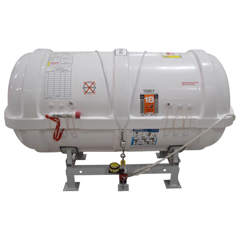 REVERE SURVIVAL USCG/SOLAS, 12-Person Life Raft, B Pack | West Marine