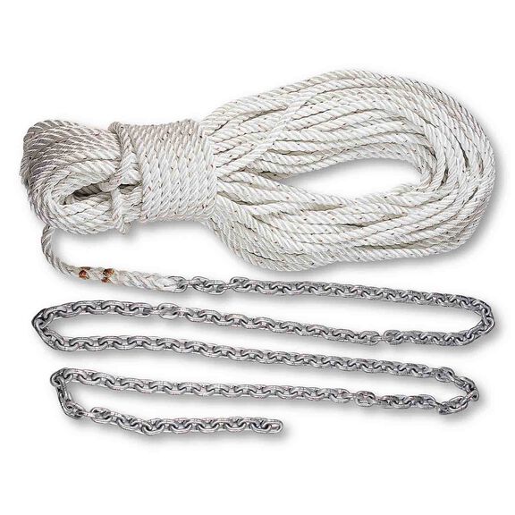 Lewmar Pre-Spliced Anchor Rode – 10' Chain, 150' Line