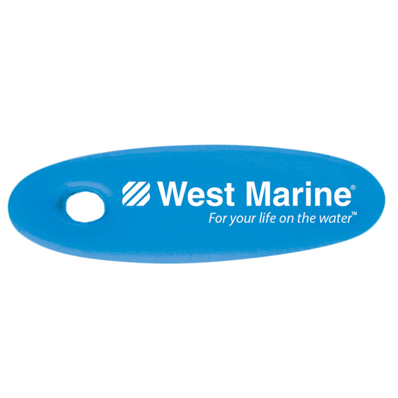 WEST MARINE Oval Key Float, Blue | West Marine