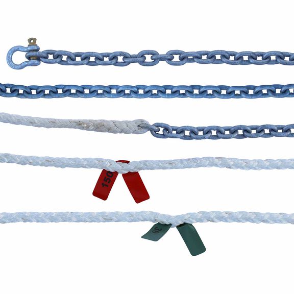 TITAN Premium Anchor Rode Package with 8-Plait Rope