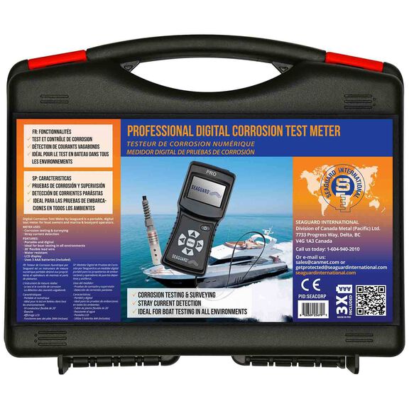 Seaguard Pro Digital Corrosion Tester w/ Ag/AgCl Cell