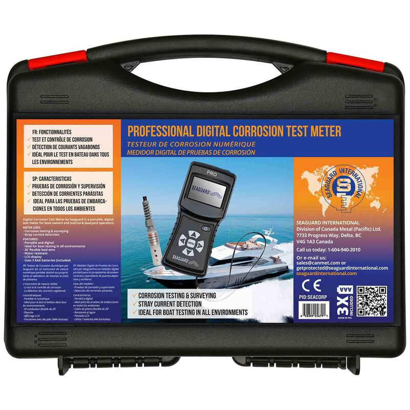 SEAGUARD INTERNATIONAL Professional Digital Corrosion Test Meter | West ...