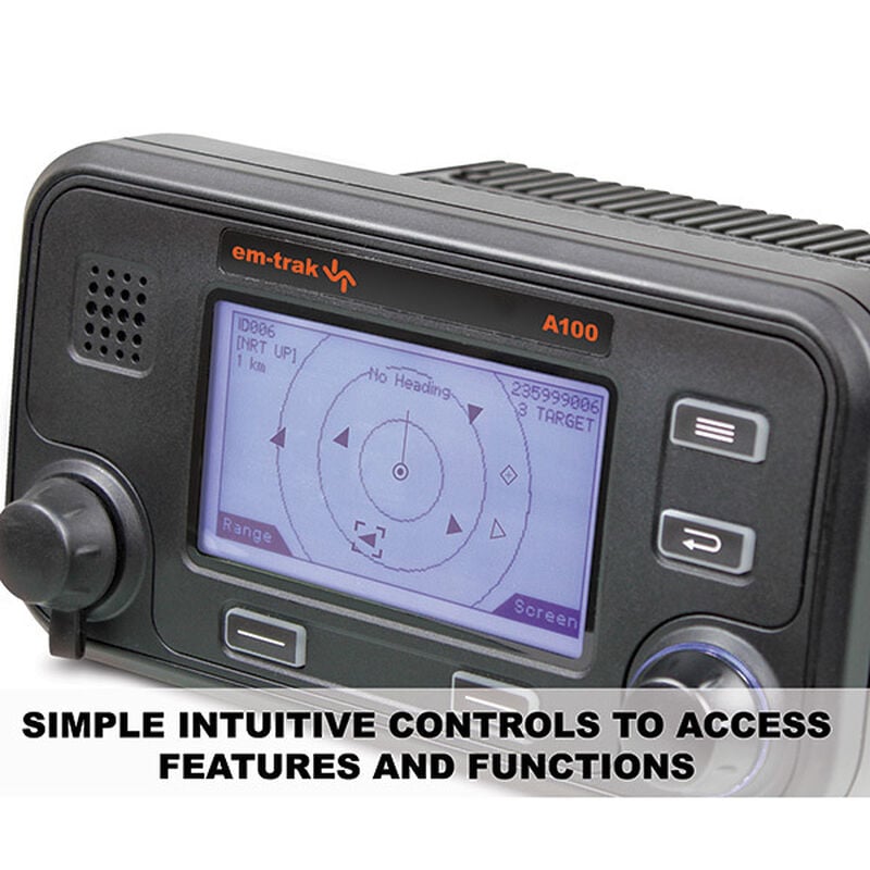 EM-TRAK MARINE ELECTRONICS A100 AIS Class A Transceiver | West Marine