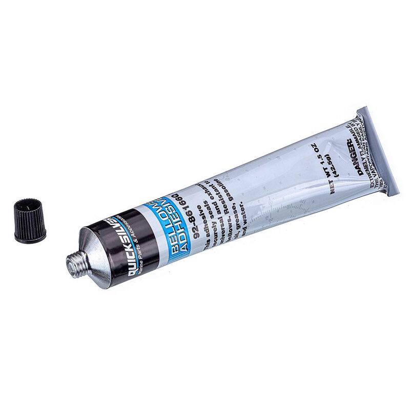 QUICKSILVER 86166Q1 Bellows Adhesive – Resistant to Oil, Grease ...
