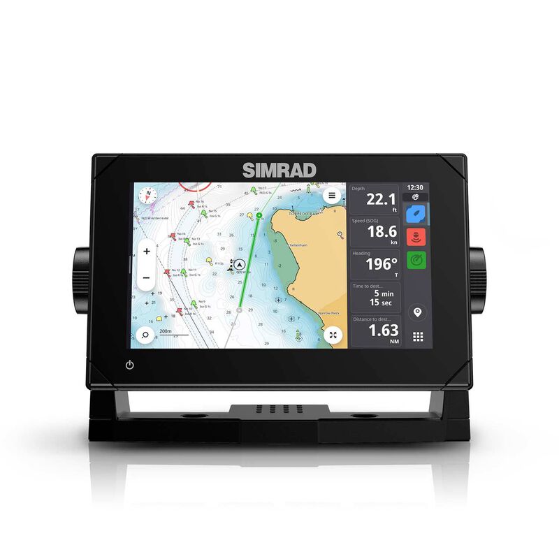 SIMRAD NSX 7 Multifunction Display with C-Map Discover X Charts, No ...