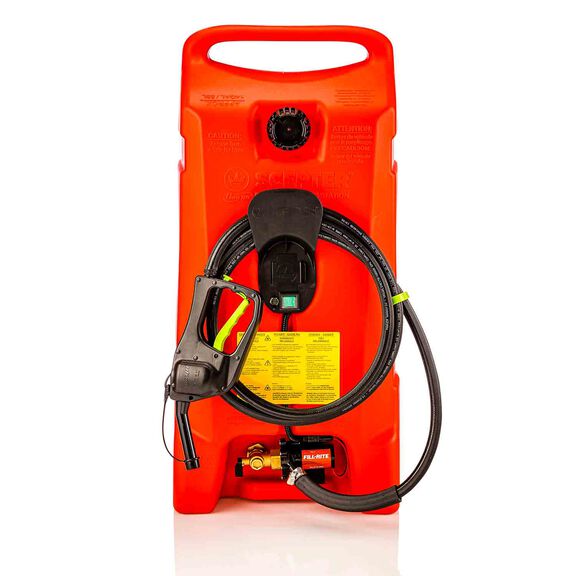 Scepter 14 Gal Powered Fuel Tank w/ Alligator Clip Cables