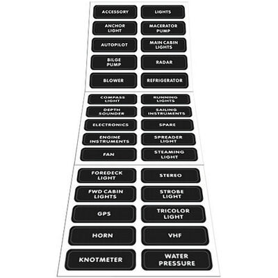 Distribution Panel Labels | West Marine