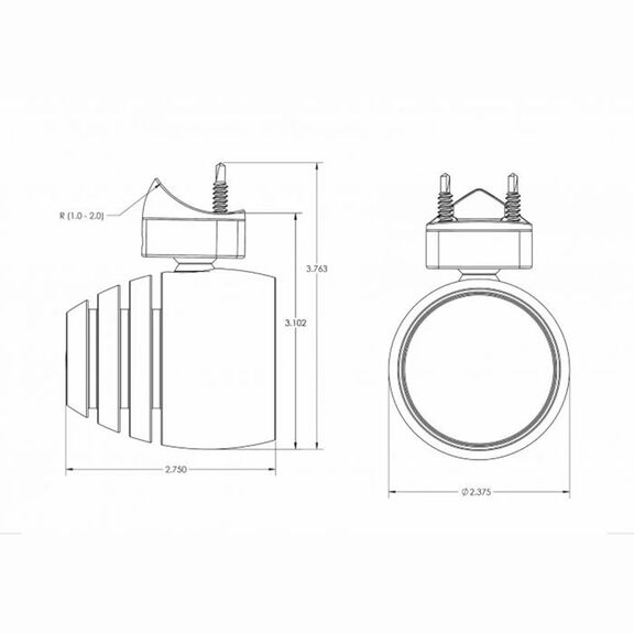 LUMITEC LIGHTING Octane LED Wakeboard Tower Light, 1,000 Lumen, White ...