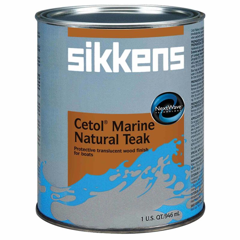 SIKKENS Cetol® Marine Finish, "Natural Teak" Color, Quart | West Marine