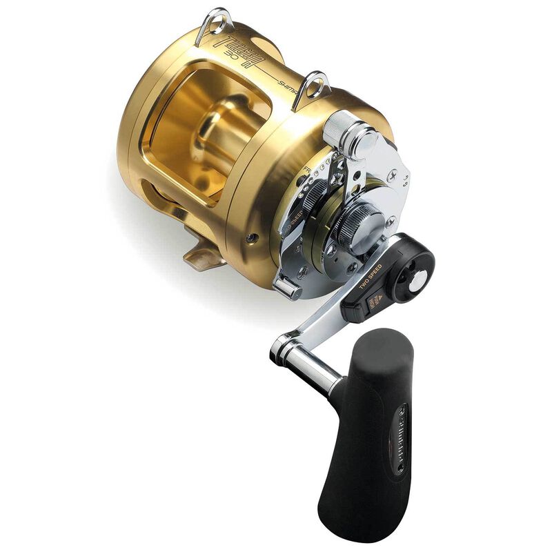 SHIMANO Tiagra A TI30A Big Game Two-Speed Conventional Reel, 41" Line ...