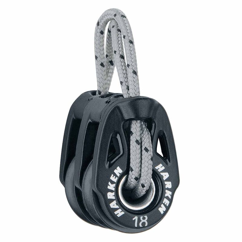 HARKEN 18mm T2™ Soft-Attach Carbo Double Block | West Marine