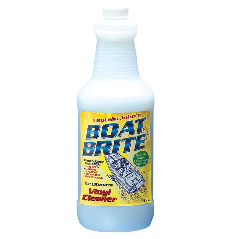 CAPTAIN JOHN'S BOAT BRITE Vinyl Cleaner | West Marine