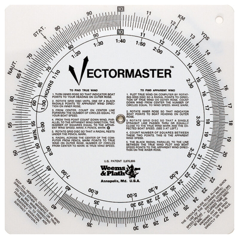 WEEMS & PLATH Vectormaster Navigation Tool | West Marine