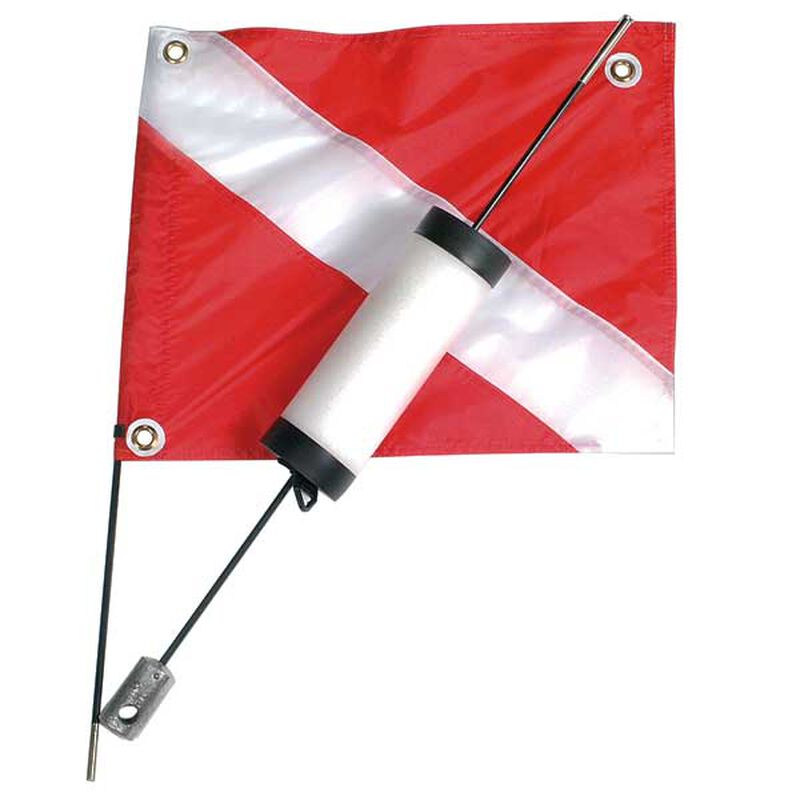 MARINE SPORTS 14" x 18" Flag & Float | West Marine