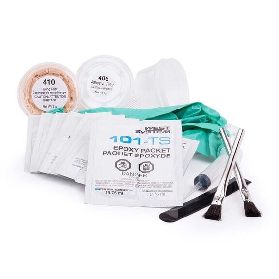 WEST SYSTEM 105-K Fiberglass Boat Repair Kit