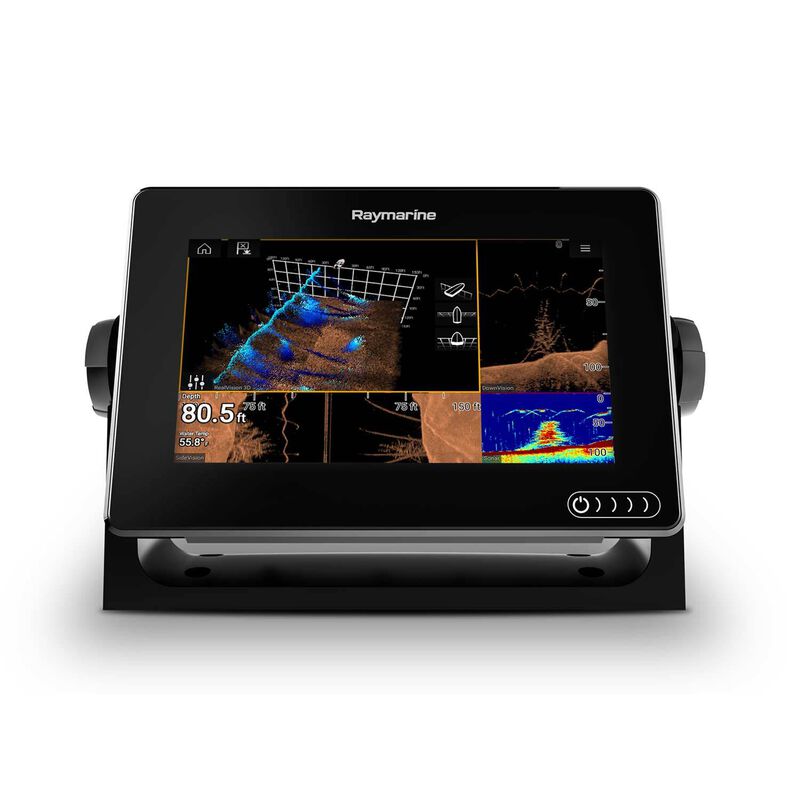 RAYMARINE AXIOM 7 RV Multifunction Display with RealVision Transducer ...