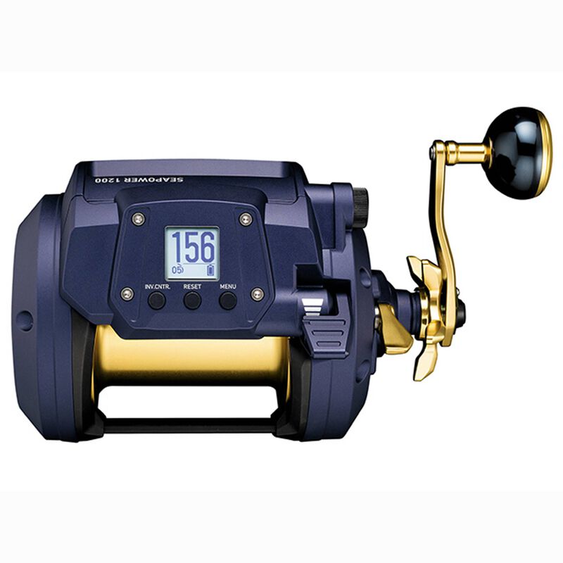 DAIWA Seapower 1200 Dendoh Power Assist Conventional Reel | West Marine