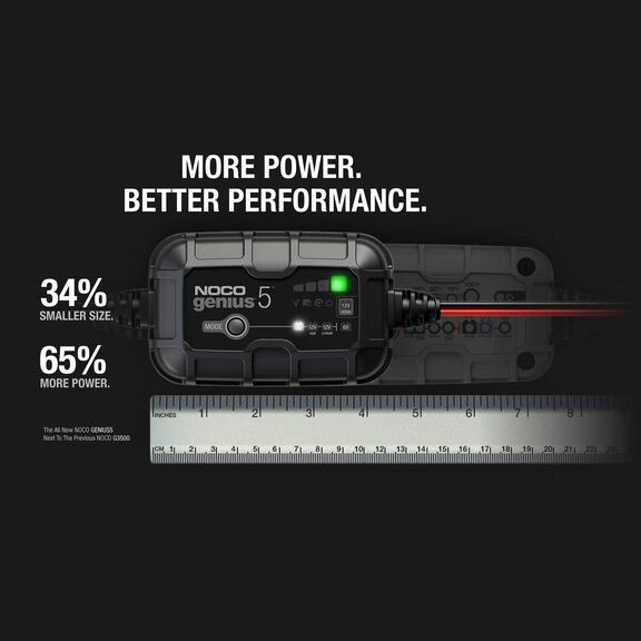 THE NOCO COMPANY Noco Genius Automatic Portable Battery Charger with ...