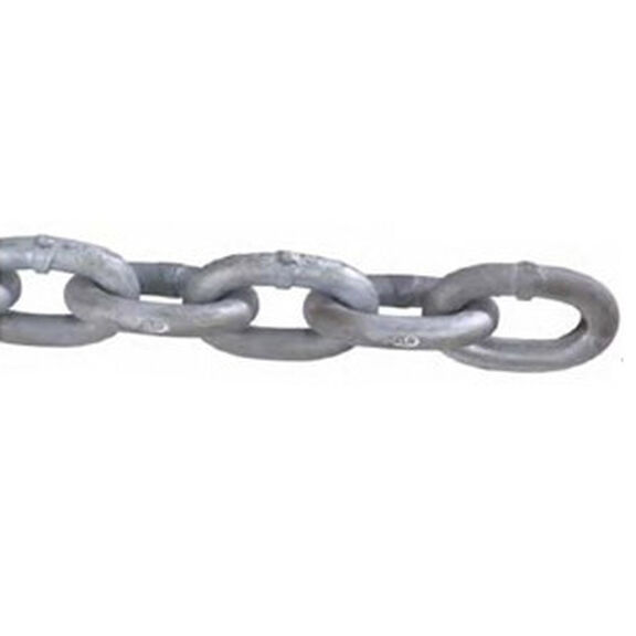 ACCO G-4 High Test Carbon Steel Hot Dip Galvanized Anchor Chain, 3/8 ...