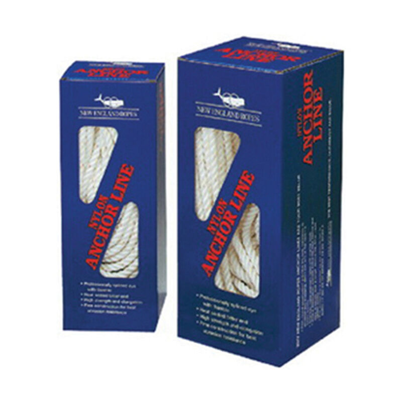 NEW ENGLAND ROPES Premium Three-Strand Nylon Anchor Line | West Marine