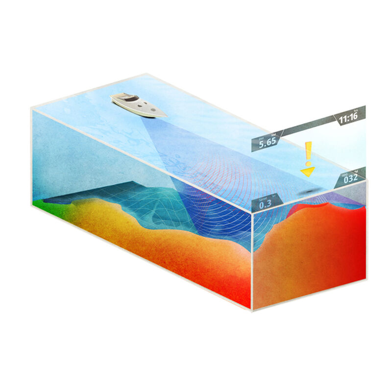 SIMRAD ForwardScan® Thru-Hull Forward-Looking Sonar Transducer and ...