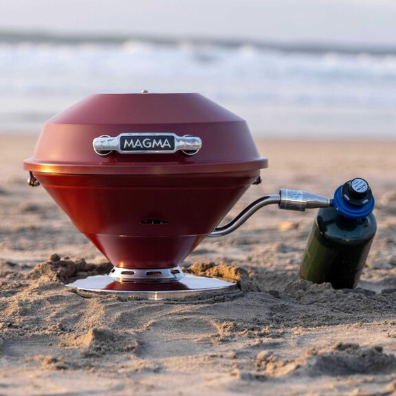 MAGMA 15" Beach Fire Gas Grill, Ruby