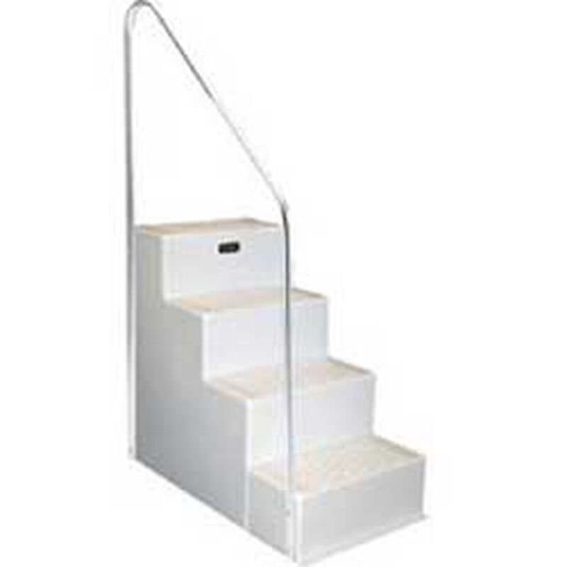 TODD Four-Step Polyethylene Dock Step | West Marine