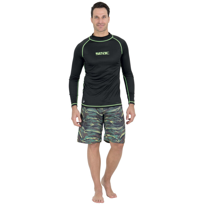 SEAC USA Men's T-Sun Long Sleeve Rash Guards | West Marine