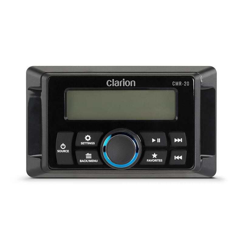 CLARION MARINE AUDIO CMR-20 Marine Wired Remote with LCD Display | West ...