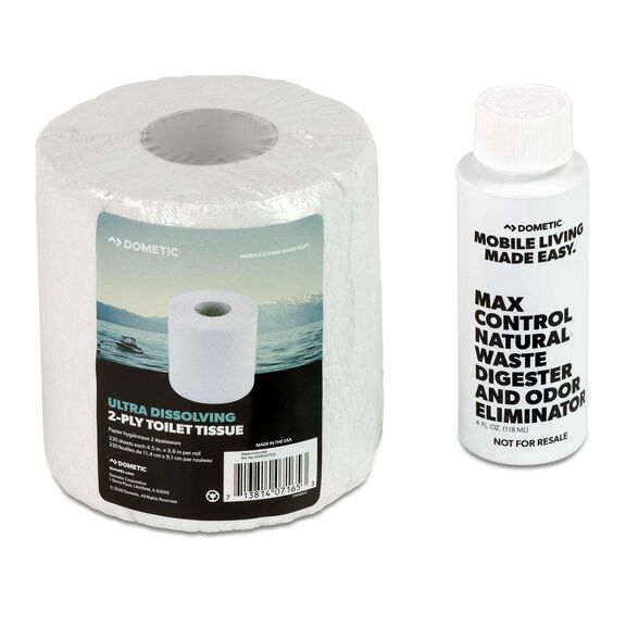 DOMETIC 2.5 Gallon Portable Toilet Bonus Pack