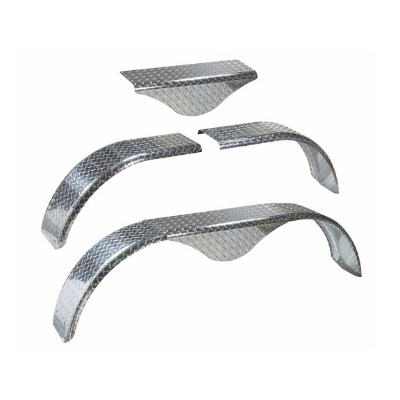 Tie Down 9″×16″ Adjustable Tandem Teardrop Aluminum Fender