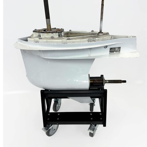 TRIMMED OUT Outboard Motor Lower Unit Stand