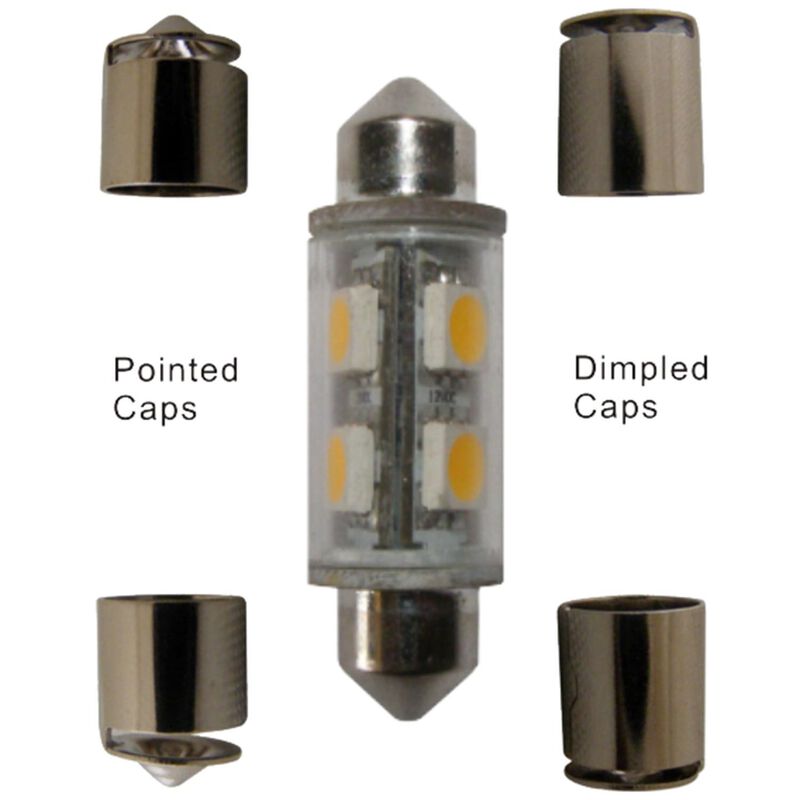 DR. LED Festoon Star Navigation Light LED Replacement Bulb, 39-44mm ...