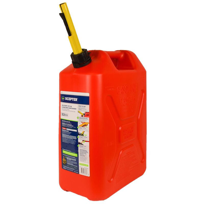 SCEPTER 5 Gallon Military Style Gas Can | West Marine