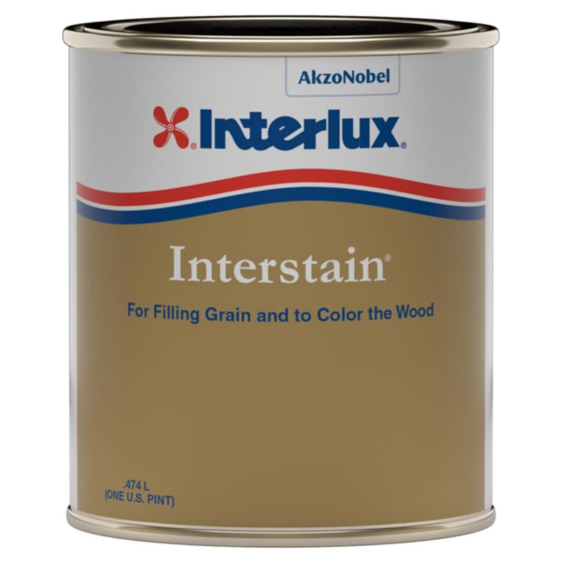 INTERLUX Interstain Red Mahogany Wood Stain, 1 Pint | West Marine