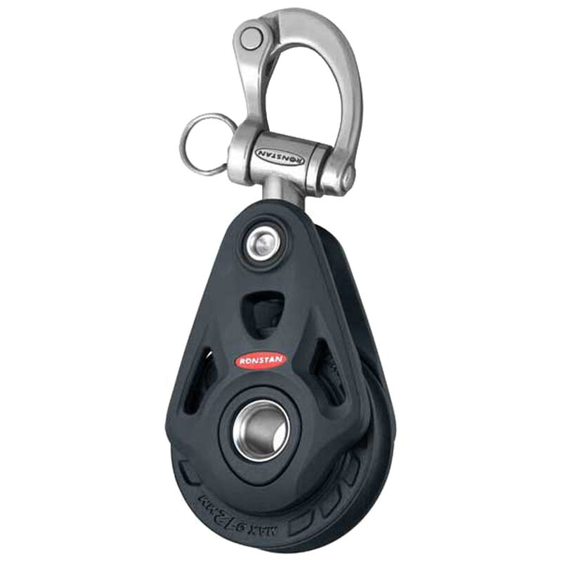 RONSTAN Series 60 Core Block, Single with Snap Shackle | West Marine