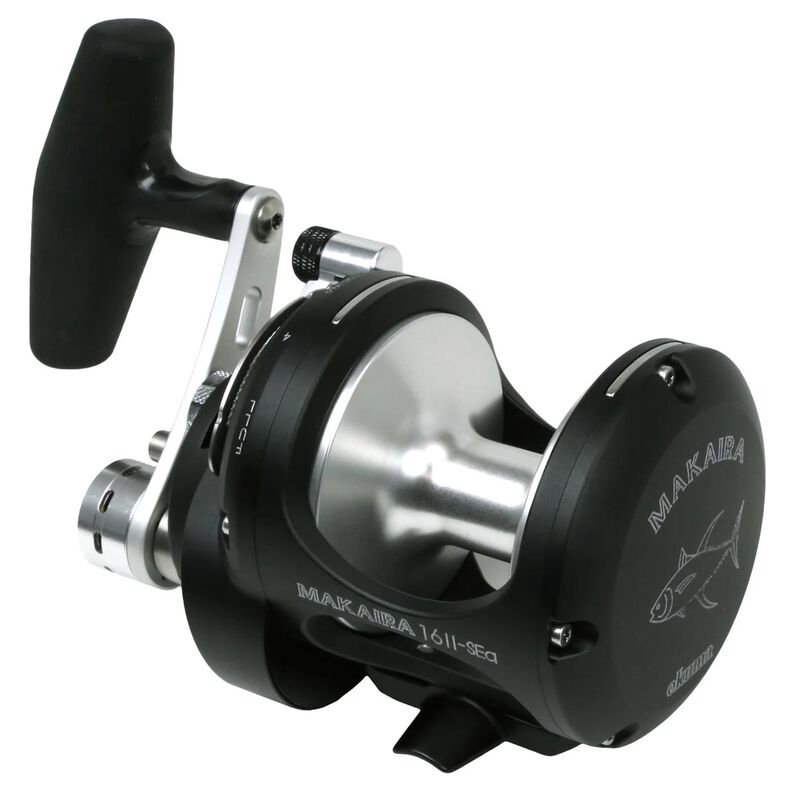 OKUMA Makaira Sea Black Lever Drag Conventional Reels | West Marine